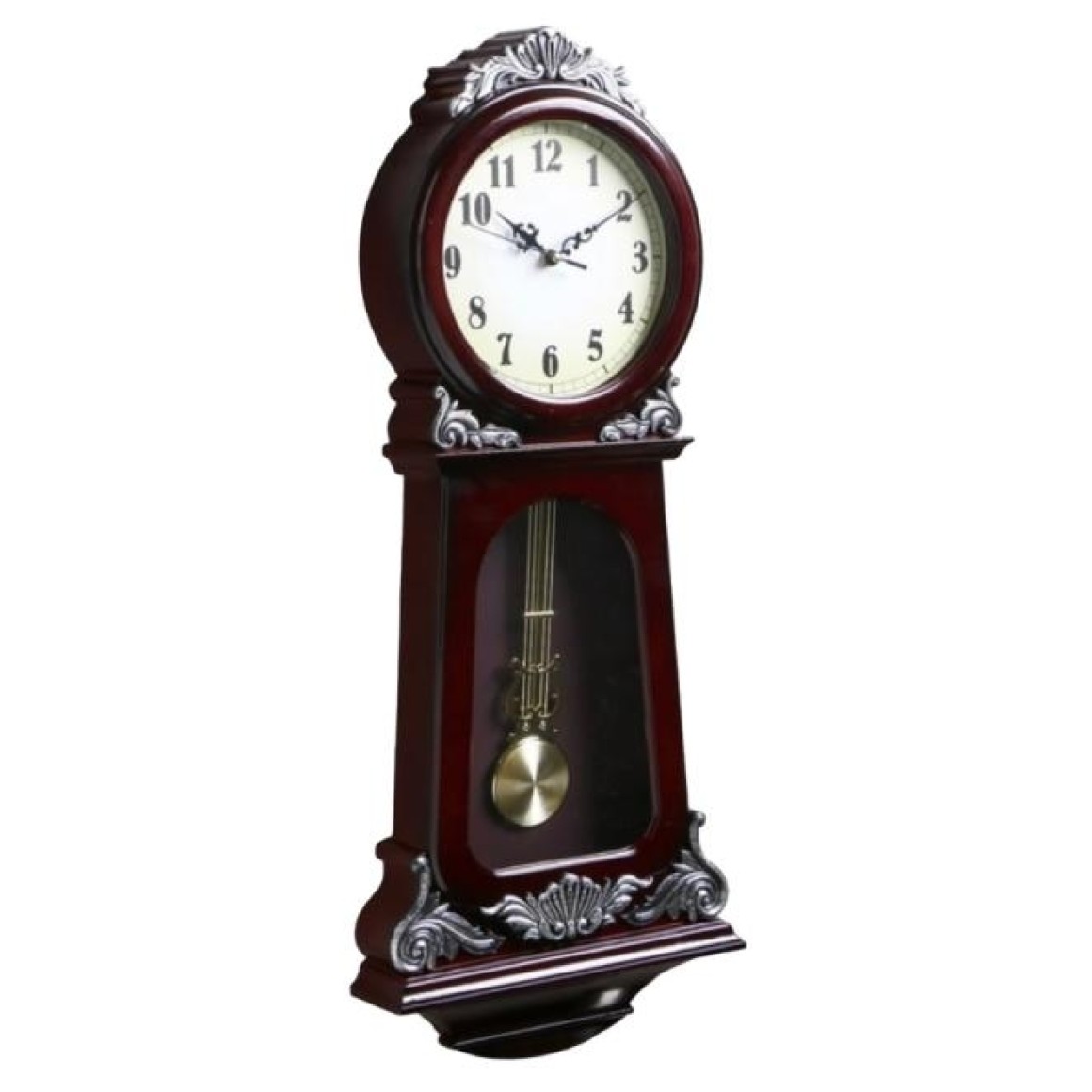 RELÓGIO DE PAREDE COM PÊNDULO